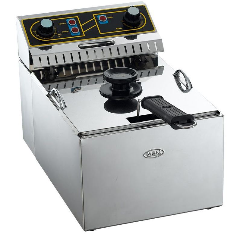 MSM 5.5L COUNTERTOP SINGLE TANK FRYER TIMER DFT-3000 – AngelStar